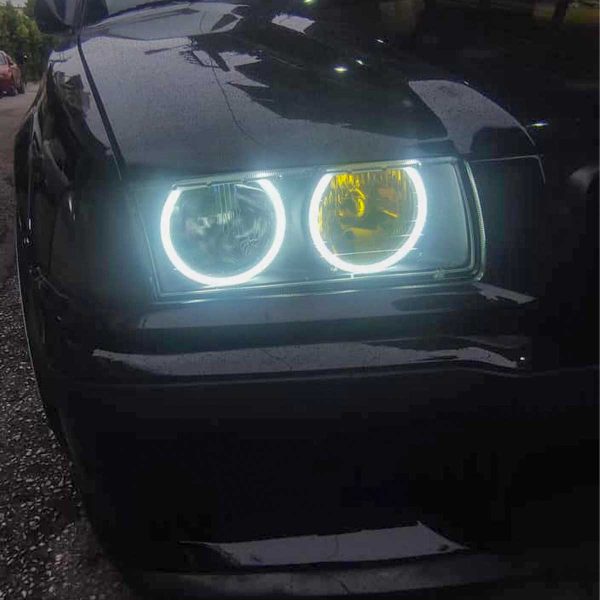 Δαχτυλίδια Angel Eyes Για BMW E36 Led (Lightbar Design) - CrazyShop4All.Gr