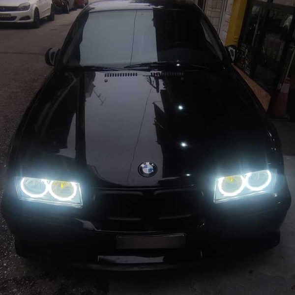 Δαχτυλίδια Angel Eyes Για BMW E36 Led (Lightbar Design) - CrazyShop4All.Gr